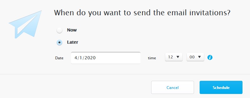 Sending email invitations – Surveypal